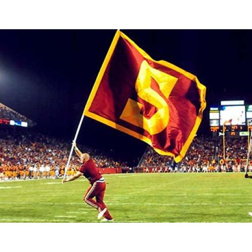 6'X8' Light-Weight School Spirit Flag - School Spirit Flags | Tuff ...
