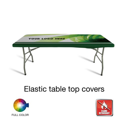 Table-Topper Classic Custom Stretch Cover - Flame Retardant - Stretch ...