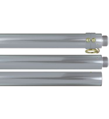 7' Heavy Deluxe Aluminum Indoor/Parade Pole - 1 1/8" Diameter - Poles ...