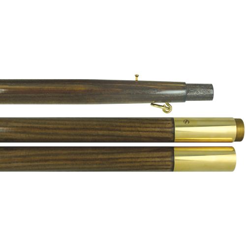 9' Heavy Oak Indoor/Parade Pole- 1-1/4" Diameter - Poles - Indoor ...