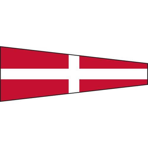 4 Flag - Number 4 Flag - Individual Flag with Brass Grommets - Brass ...