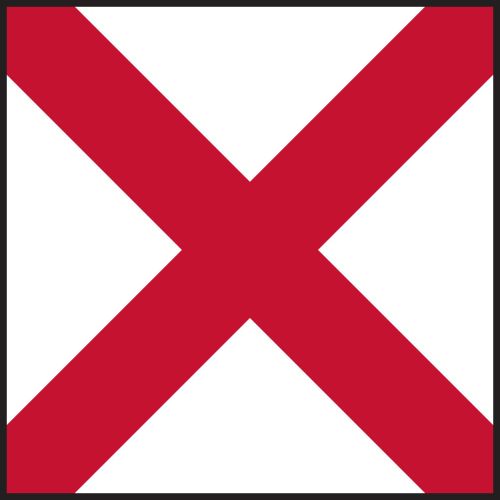 Victor Flag - Require Assistance - Individual Flag with Brass Snaphooks ...