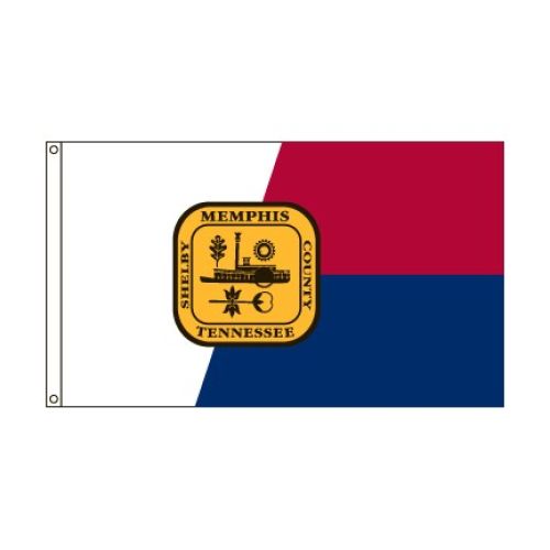 3'x5' Memphis Nylon Outdoor Flag - Memphis Flags | Tuff Flags - 888-2US ...