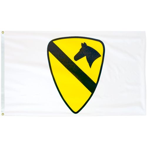 3'x5' 1st Cavalry Division Outdoor Light-Poly Flags - Military Unit ...