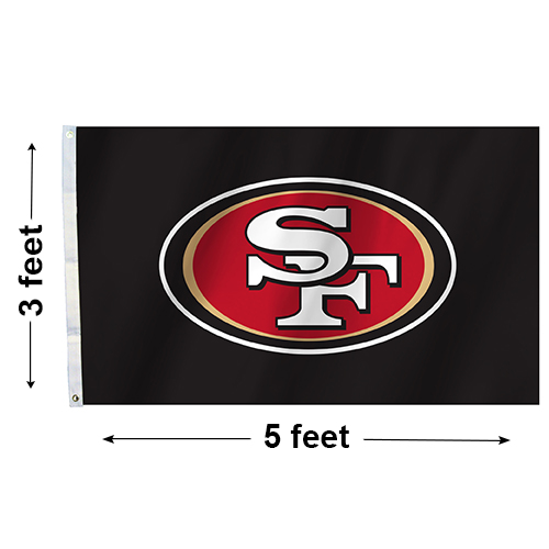 3'x5' San Francisco 49Ers Outdoor Flag - Football Flags | Tuff Flags ...
