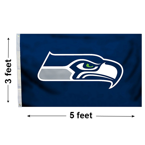 3'x5' Seattle Seahawks Outdoor Flag - Football Flags | Tuff Flags - 888 ...